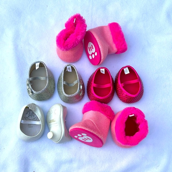 Build-A-Bear | Toys | Five Pairs Of Buildabear Shoes Including High ...